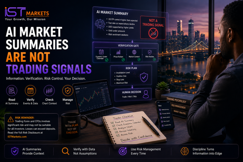AI Market Summaries Are Not Trading Signals | IST Markets